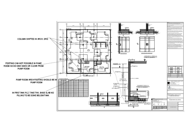 Comment Regarding Pump Room Footing | PDF | Business