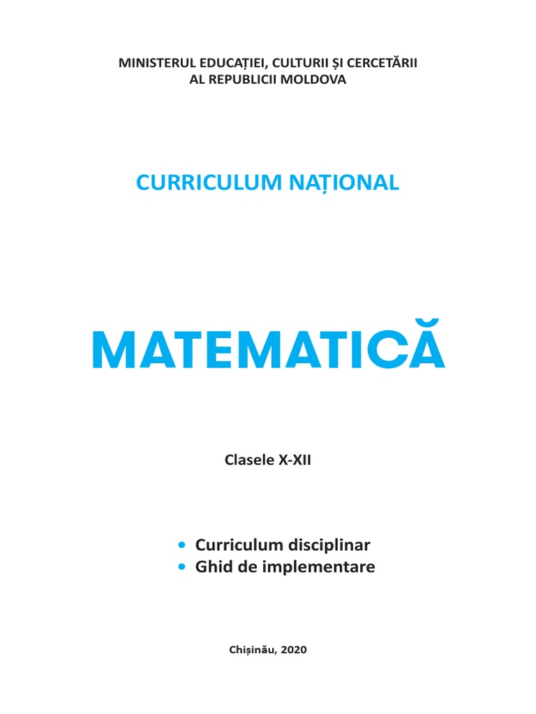 Matematica Liceu | PDF