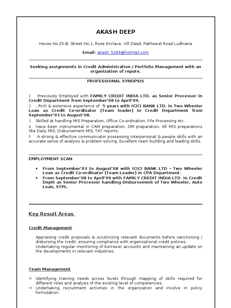 Resume Akash | PDF | Business