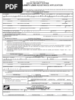 Sss Loan Application Form | PDF | Identity Document | Loans