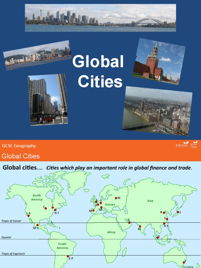 Global Cities: GCSE Geography | PDF | Tourism | Economies