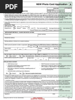 NSW Licence Application Form 1001 | PDF | Driver's License | Identity ...