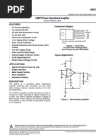 SS Opamp V5i Datasheet V1.0 | PDF | Operational Amplifier | Amplifier