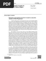 ICCPR - First Optional Protocol | PDF | Treaty | Ratification