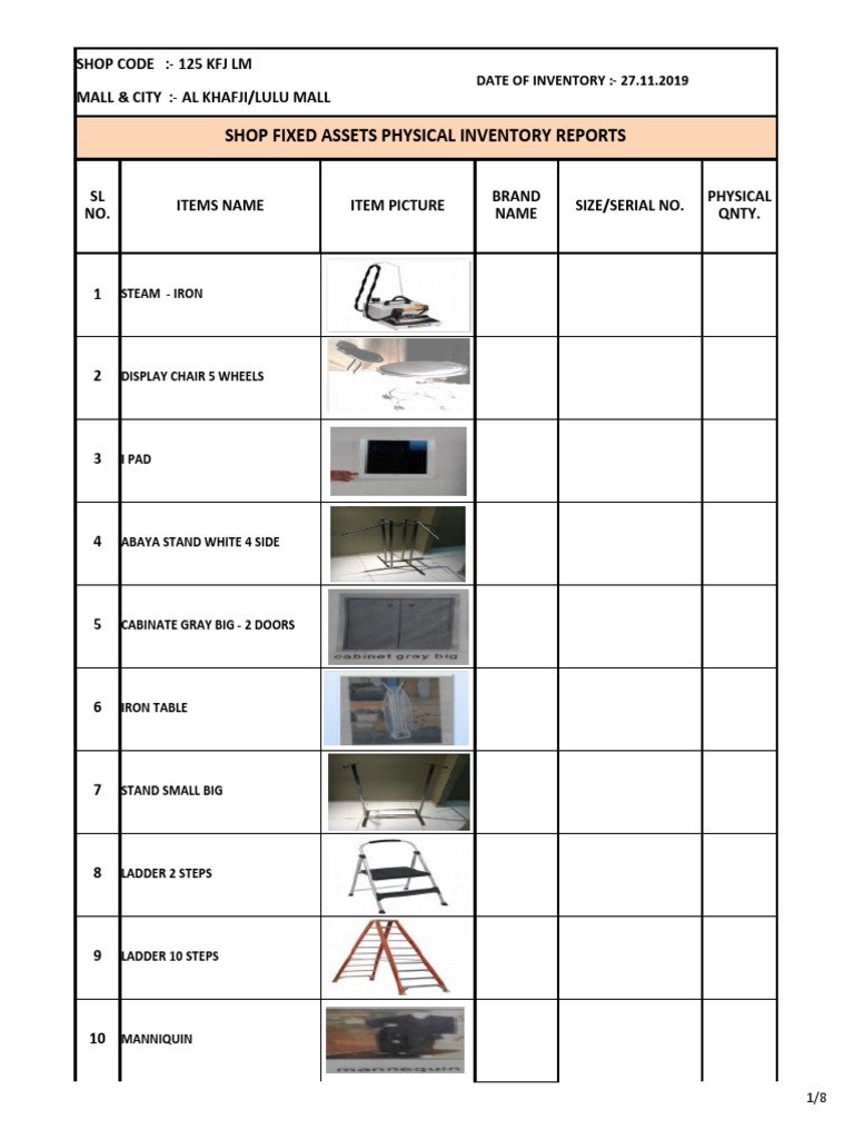 Fa Format For All Shops | PDF | Image Scanner | Information And ...