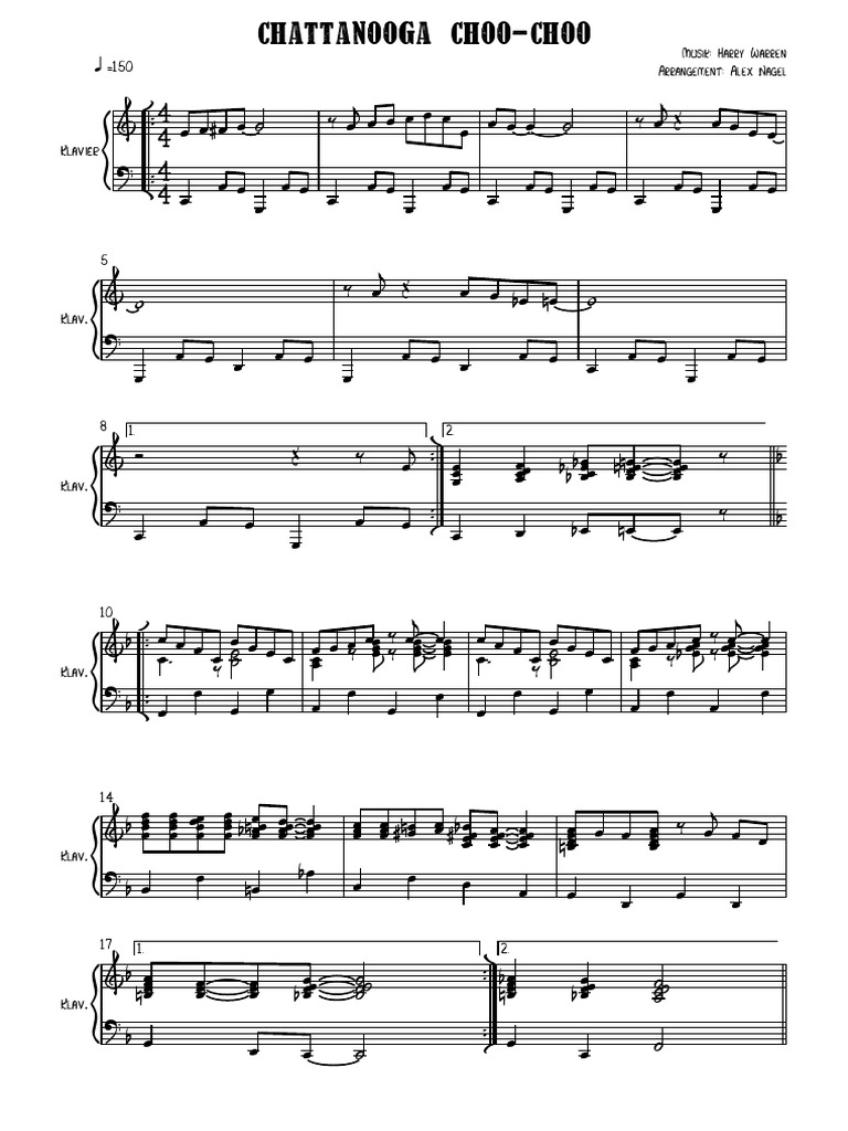 Chattanooga Choo-Choo | PDF
