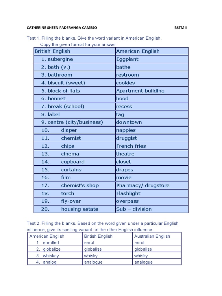 Catherine Sheen Paderanga Cameso BSTM Ii | PDF | Beverages