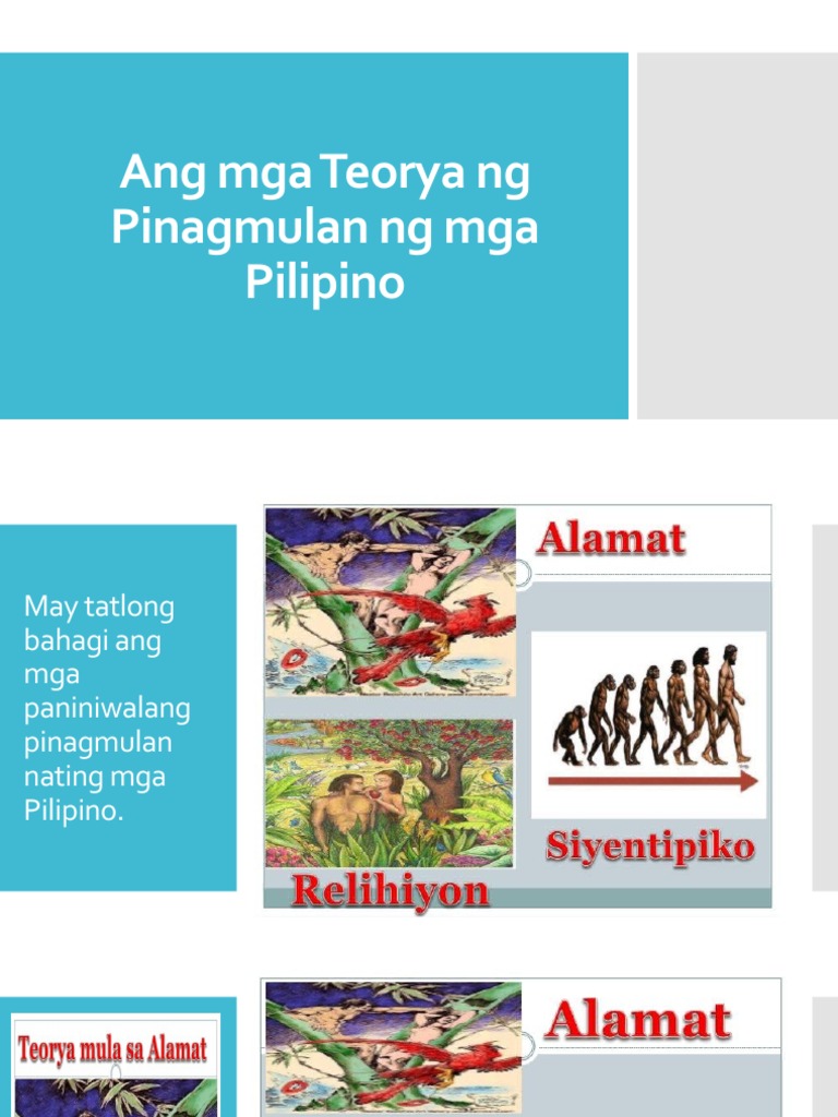 Pinagmulan NG Pilipino..true Slide | PDF