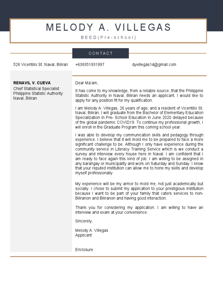 Application Letter Sample | PDF | Behavior Modification | Learning