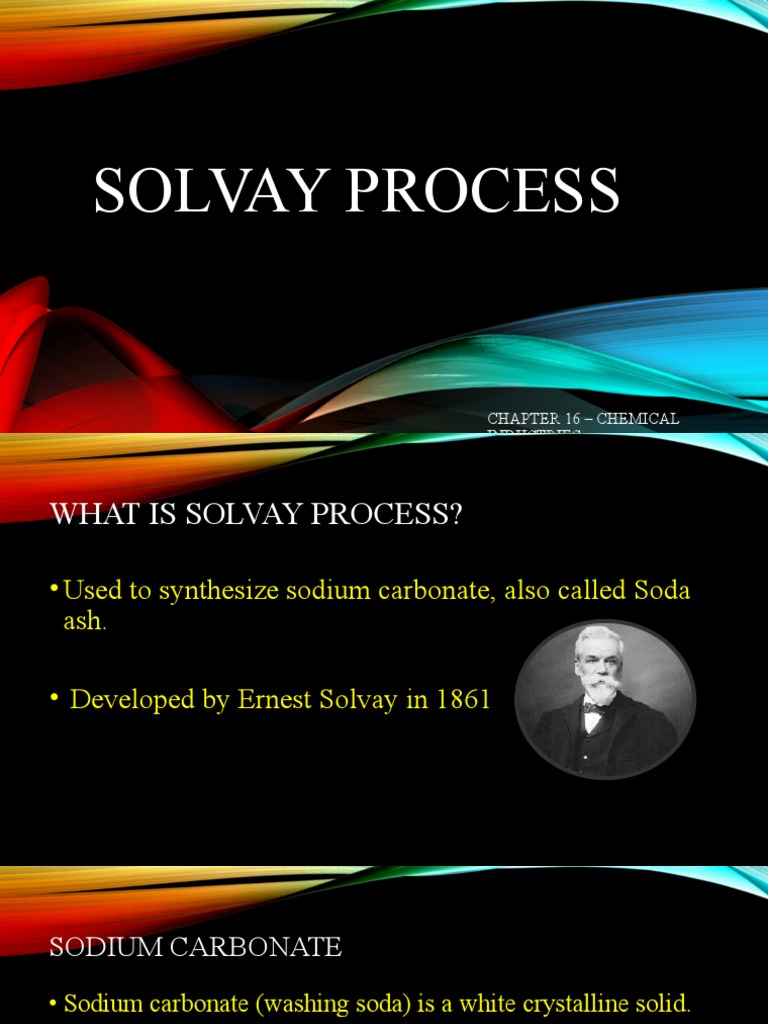 Solvay Process | PDF