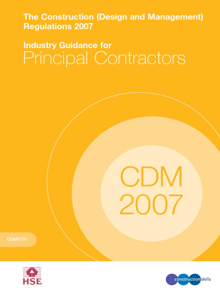 Principal Contractors: The Construction (Design and Management ...