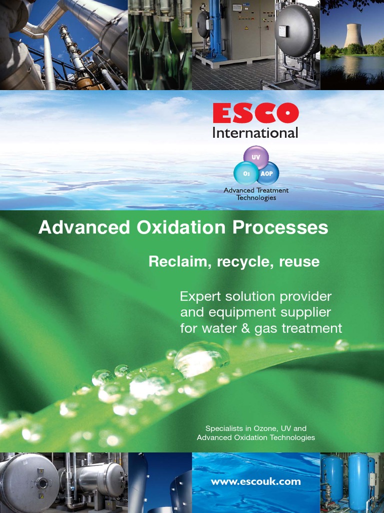 Advanced Oxidation Processes: Reclaim, Recycle, Reuse | PDF | Sewage ...