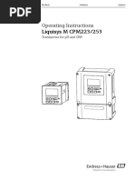 FU20 pH/ORP Sensor Instruction Manual | PDF | Calibration | Chemistry