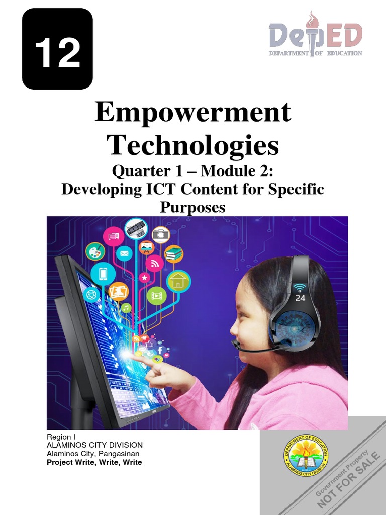 Q1 Empowerment Technologies 12 Module 2 | PDF | Microsoft Excel ...