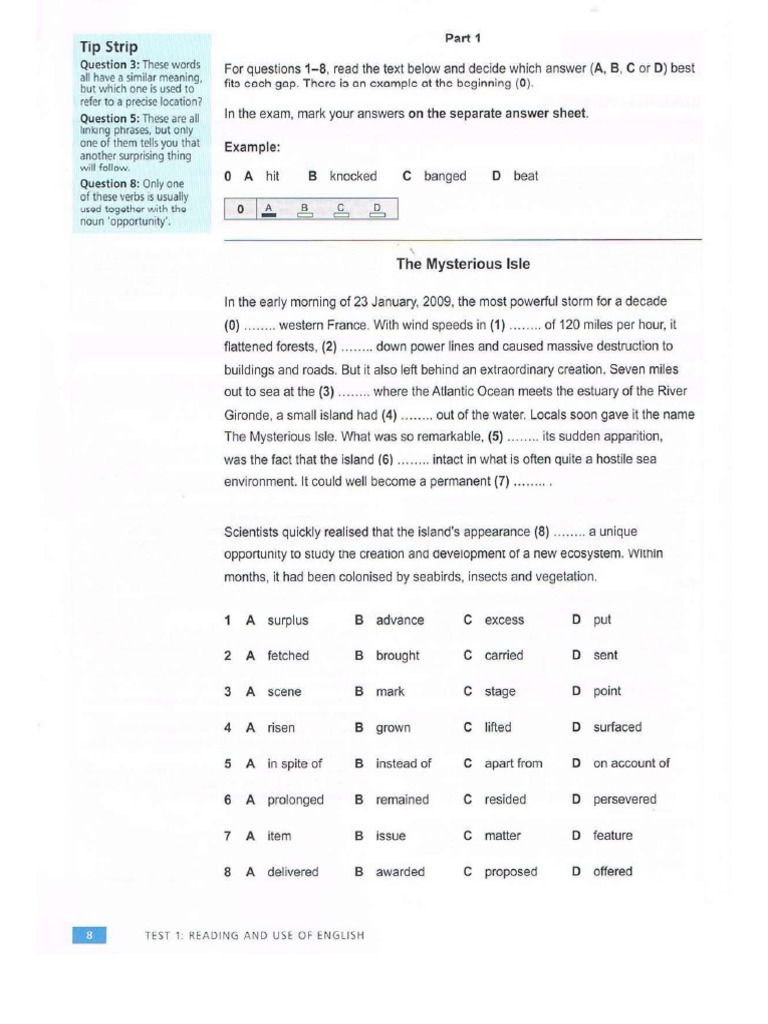 Test 1 Pearson CAE | PDF