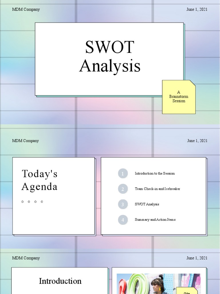 Memphis SWOT Analysis Diagram Brainstorm Presentation | PDF | Business