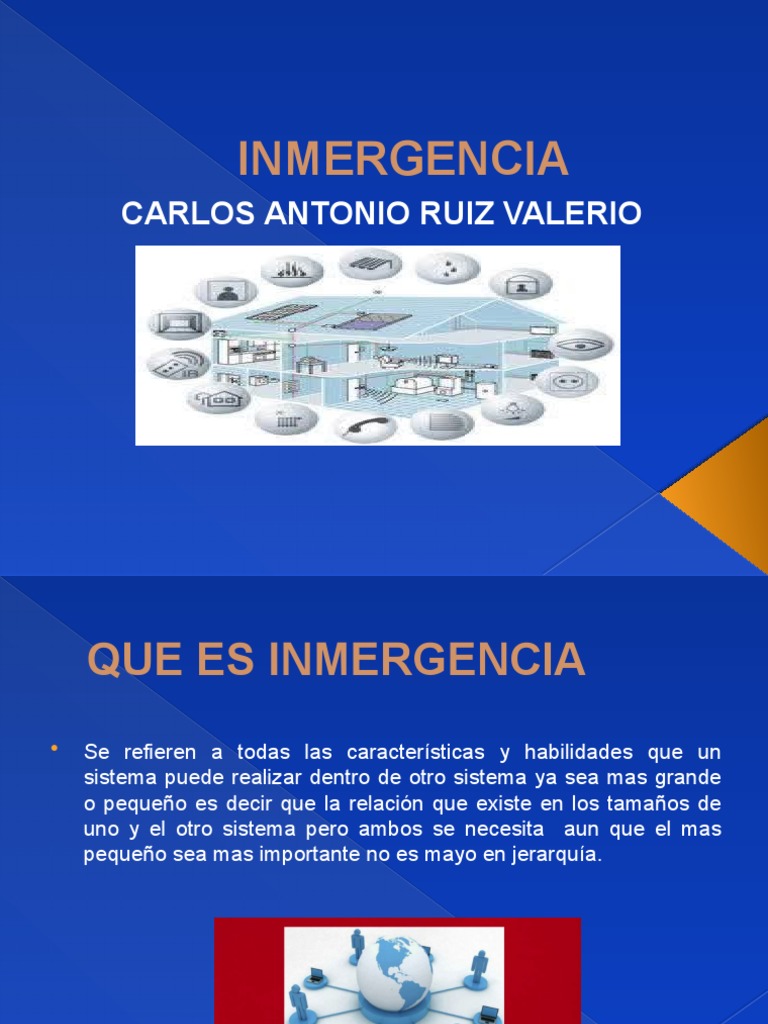 INMERGENCIA | PDF