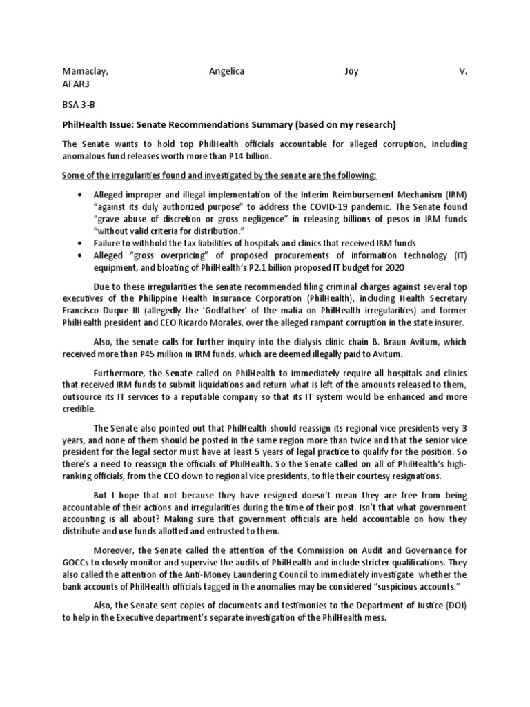 PhilHealth Issue | PDF | Public Sphere | Policy