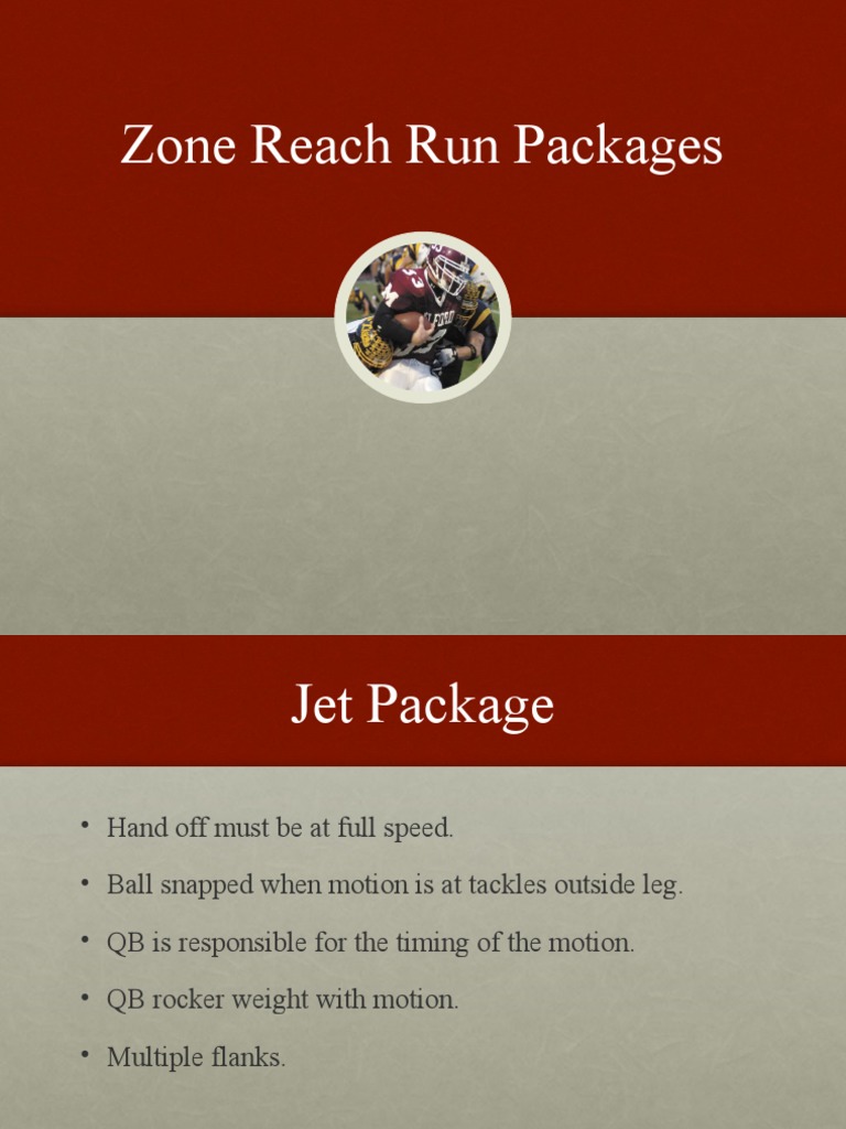 Zone Reach Run Packages | PDF | Gridiron Football | American Football