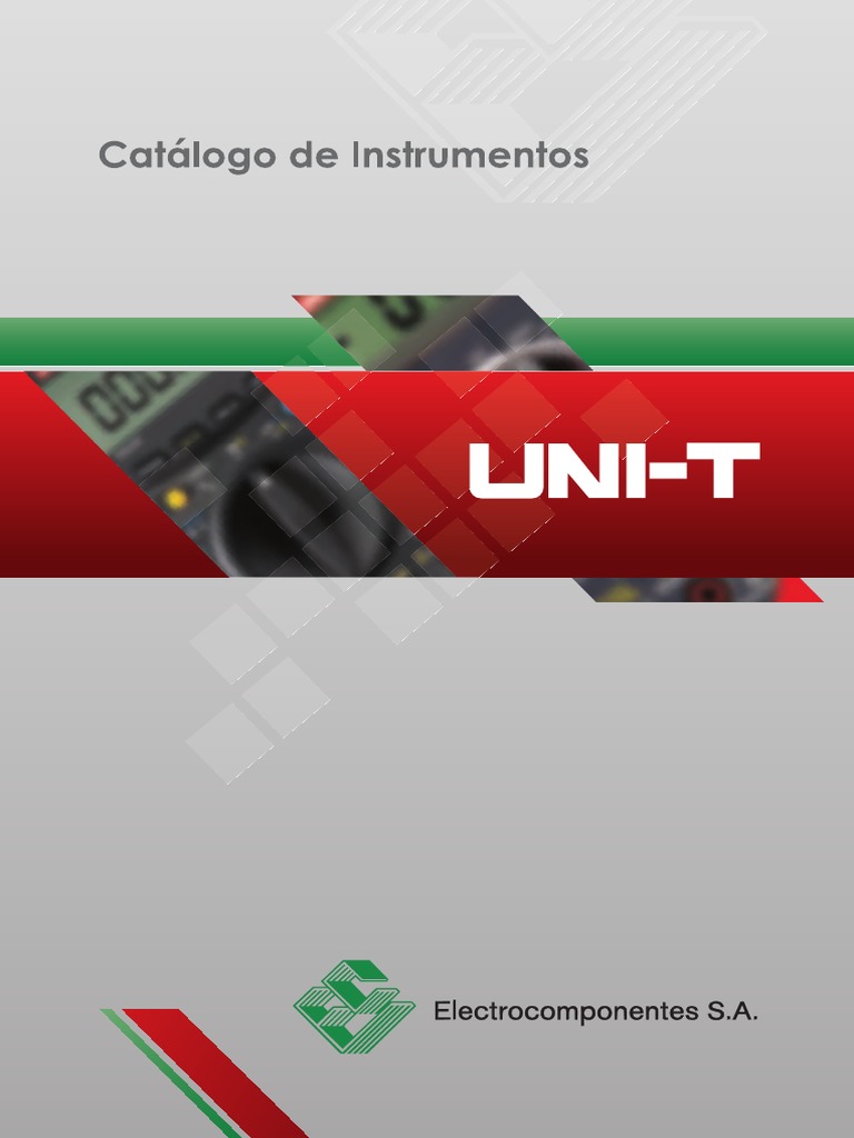 Catalogo de Instrumentos UNI-T PDF | PDF