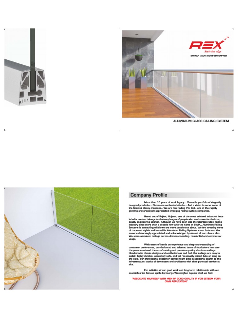 Rex Railings Brochure | PDF | Building Engineering | Nature