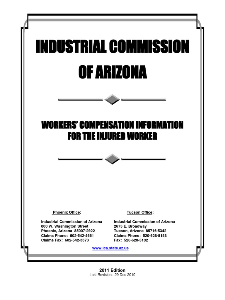 Industrial Commission of Arizona: Workers' Compensation Information For ...