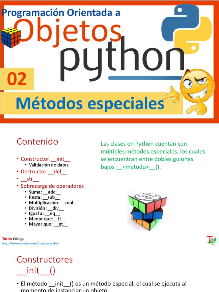 Python Poo Vid02 Pdf Objeto Informática Lenguaje De Programación
