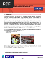 Scaffolding Handover Certificate | PDF | Scaffolding | Crane (Machine)