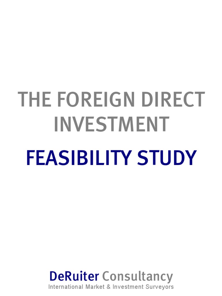 The Investment Feasibility Study | PDF | Feasibility Study | Investing