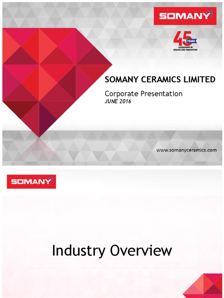 SCL Corporate Presentation June 2016 | PDF | Investing | Brand