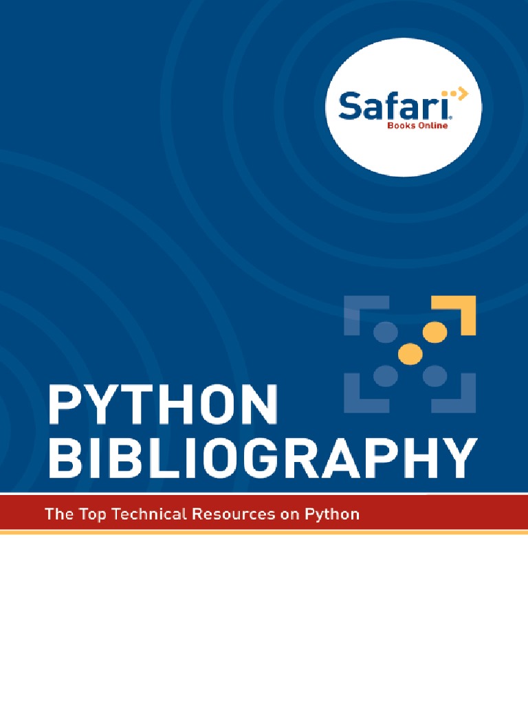 Python Bibliography - The Top Technical Resources On Python | PDF ...