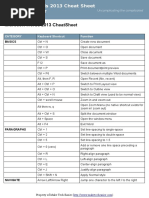 Nitro Pro Keyboard Shortcuts | PDF | Keyboard Shortcut | System Software