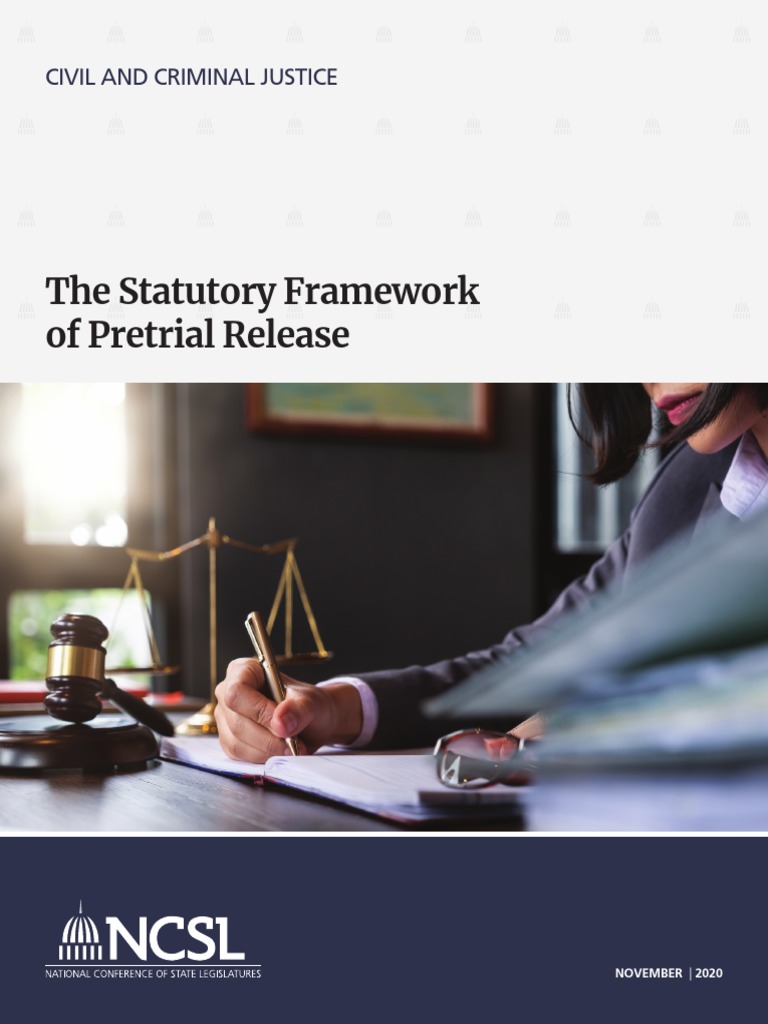 Framework of Pretrial Release | PDF | Bail | Remand (Detention)