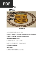 Edpm Sba Cover Page - Toc - Bib | PDF