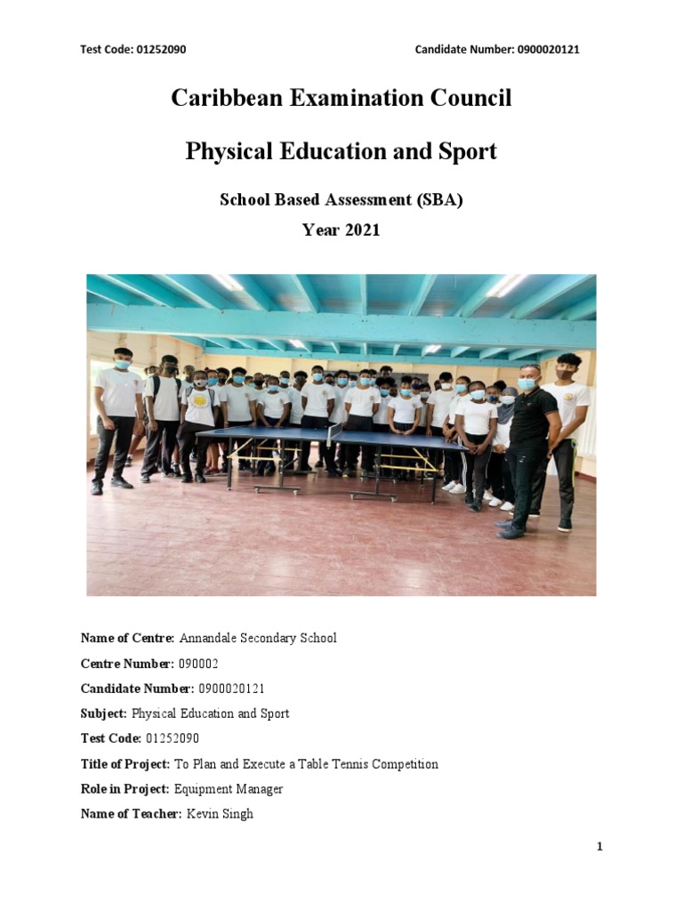 Pe Sba | PDF | Racquet Sports | Sports