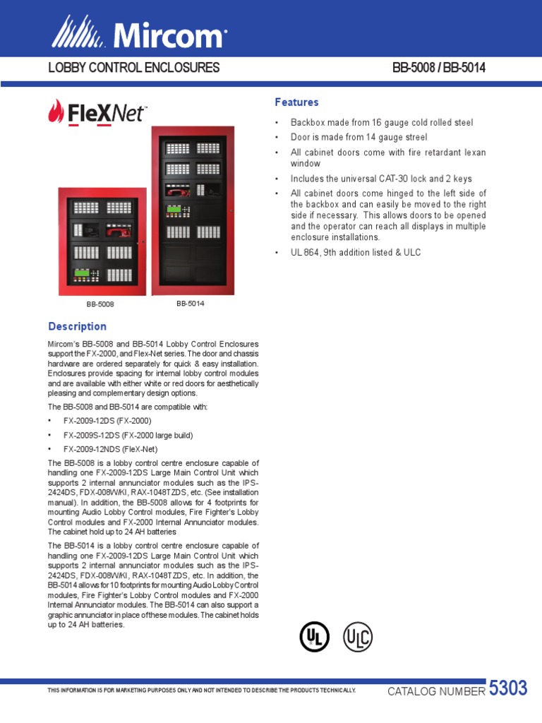 BB-5008 and BB-5014 Enclosure Overview | PDF | Manufactured Goods