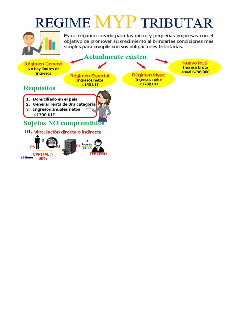Infografia Regimen Mype Tributario | PDF