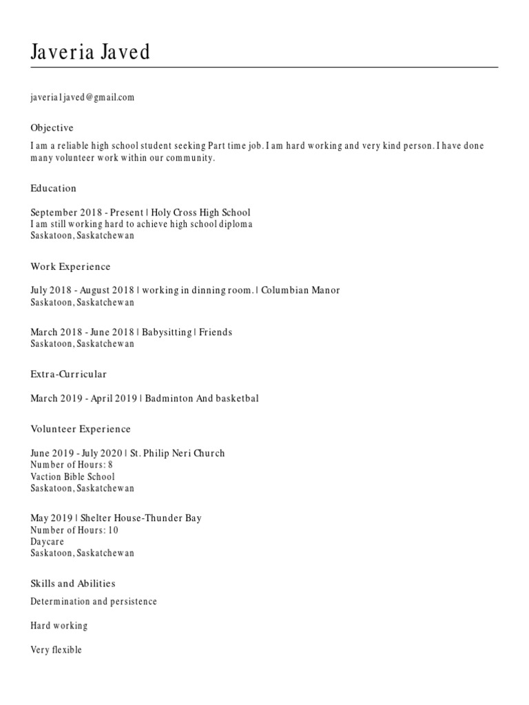 Javeria Javed Resume - Javeria Javed PDF | PDF Javeria Javed Resume - Javeria Javed PDF | PDF