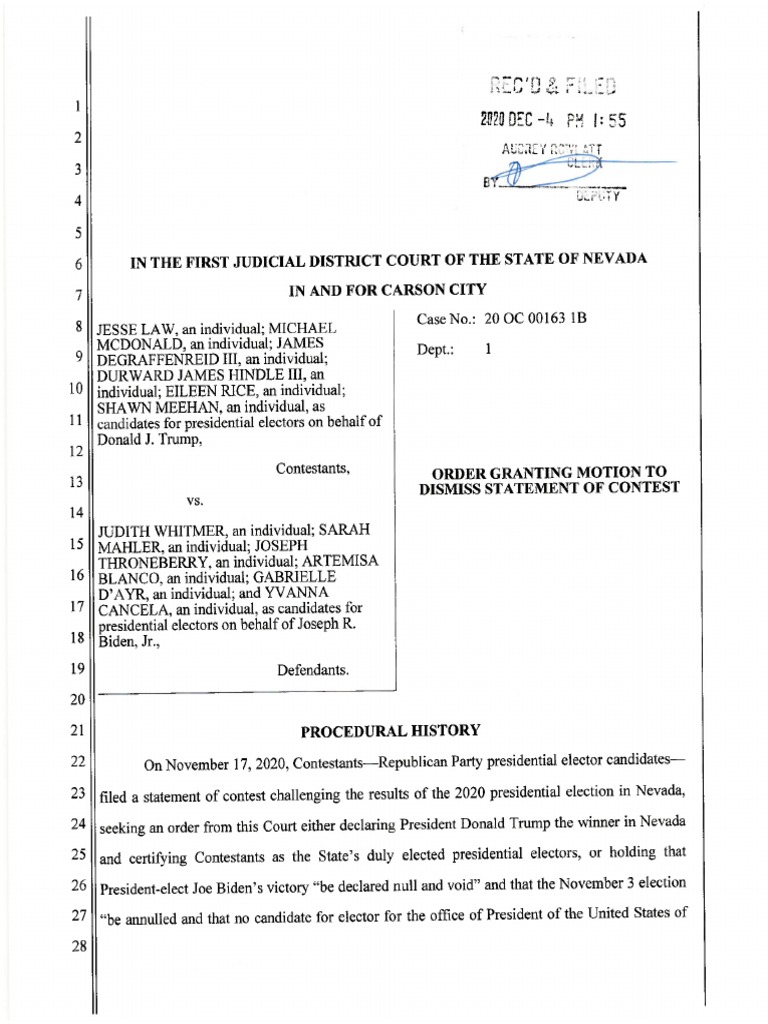 Judge James Russell Order Dec. 4, 2020 | PDF