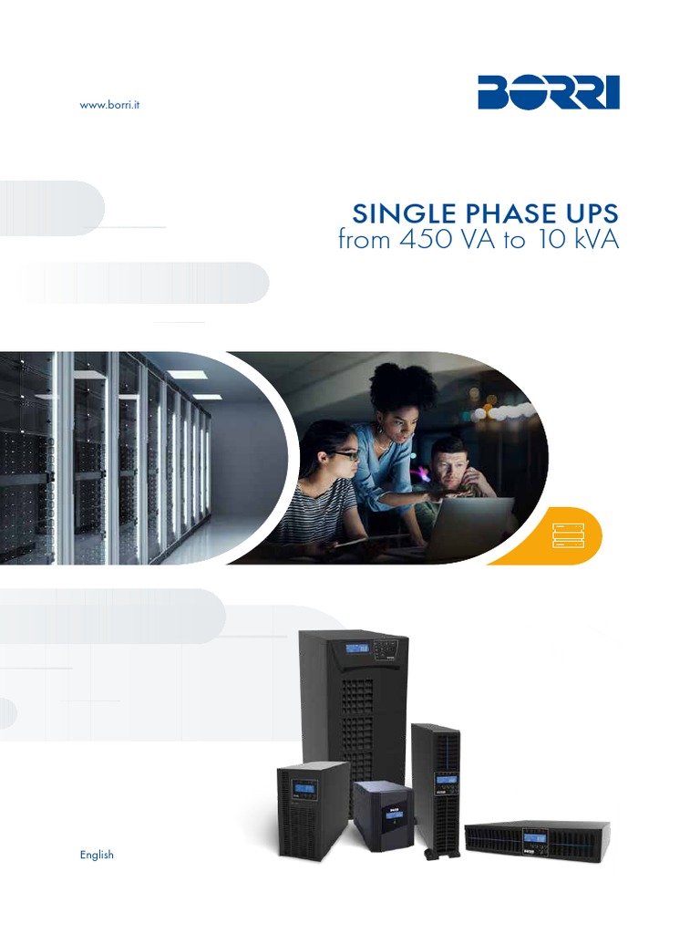 Single Phase Ups From 450 VA To 10 kVA: WWW - Borri.it | PDF | Computer ...