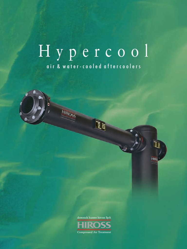 Hypercool: Air & Water-Cooled Aftercoolers | Download Free PDF | Energy ...
