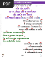 Santo Jesed Letra y Acordes | PDF