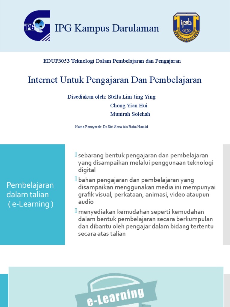 Contoh2 Internet Untuk Pengajaran Dan Pembelajaran | PDF | Komputer