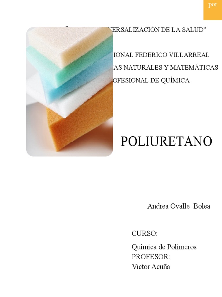 POLIURETANO | PDF | Poliuretano | Química