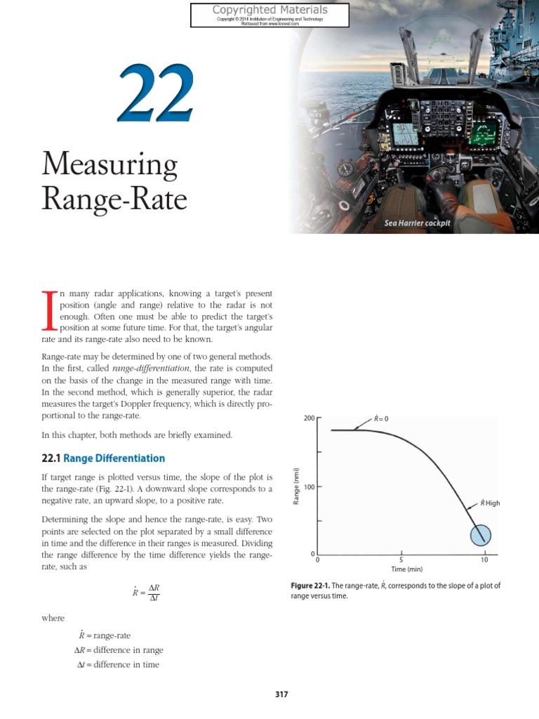 Measuring Range-Rate | PDF | Radar | Doppler Effect