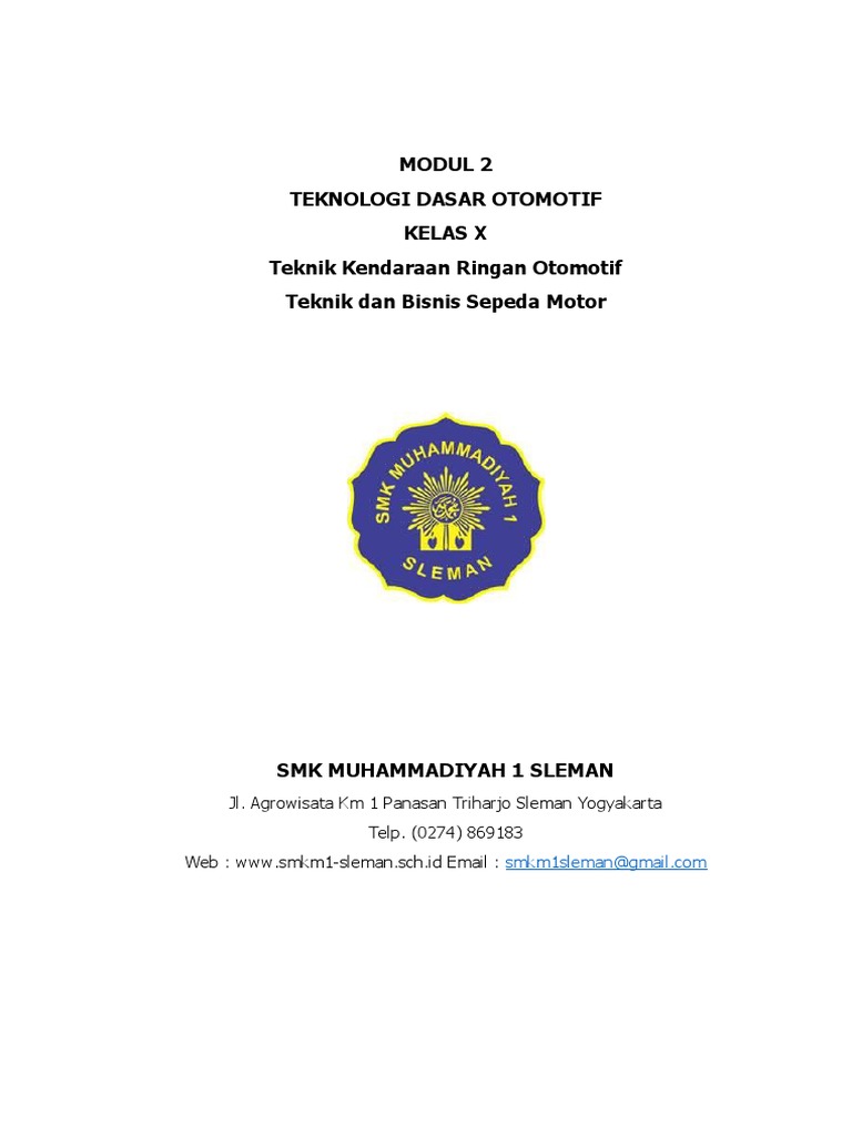 Ik Modul 2 Tdo X Tkro TBSM | PDF