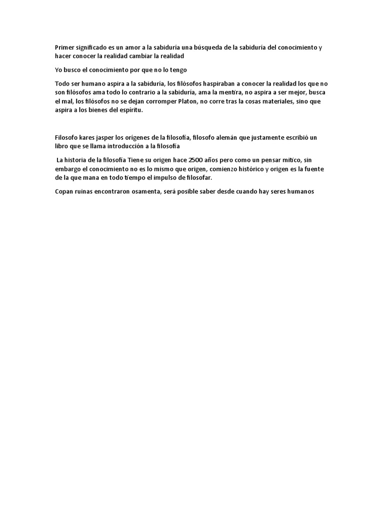La Búsqueda De La Sabiduría Y Los Orígenes De La Filosofía Pdf