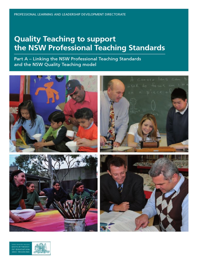 Quality Teaching To Support The NSW Professional Teaching Standards ...