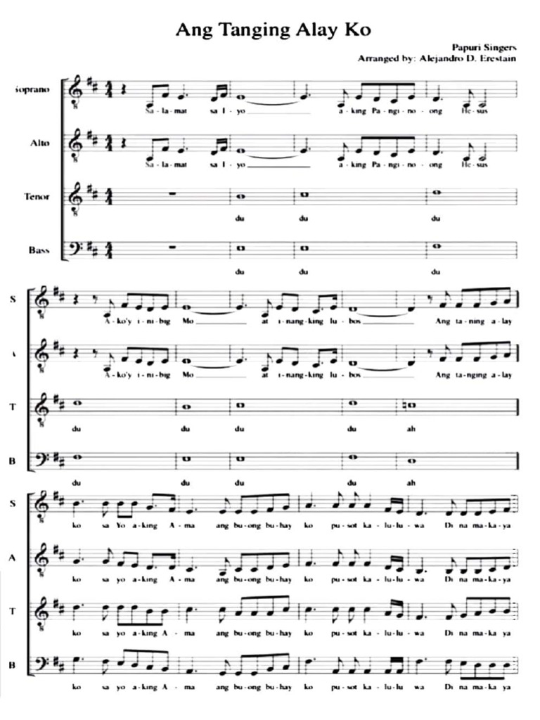 Ang Tanging Alay Ko PDF | PDF