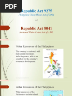 RA 9275 Clean Water Act With Examples | PDF